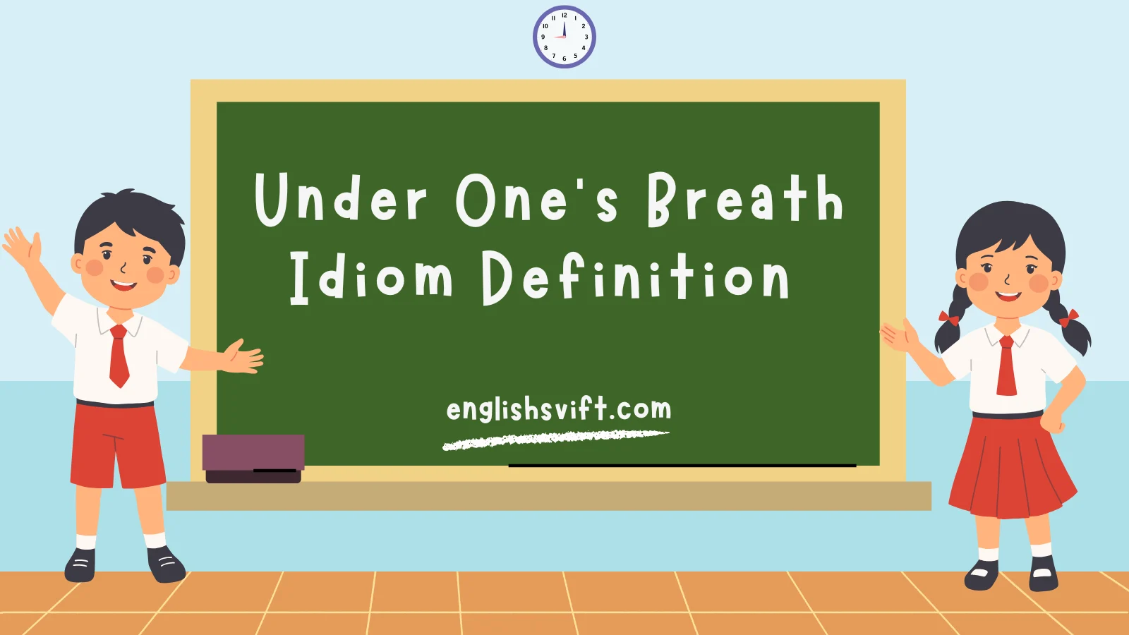 Under One’s Breath Idiom Definition (With Examples)